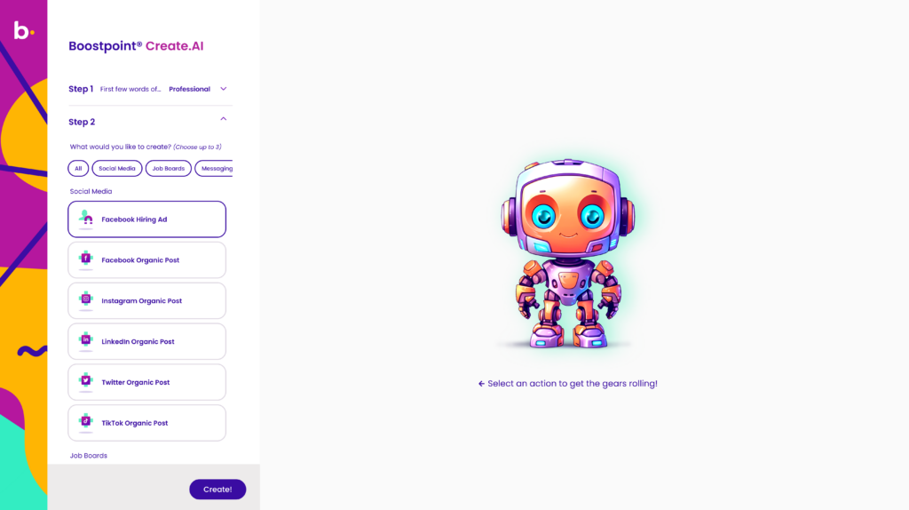 Boostpoint - Social Media Marketing Platform for Recruiting Teams